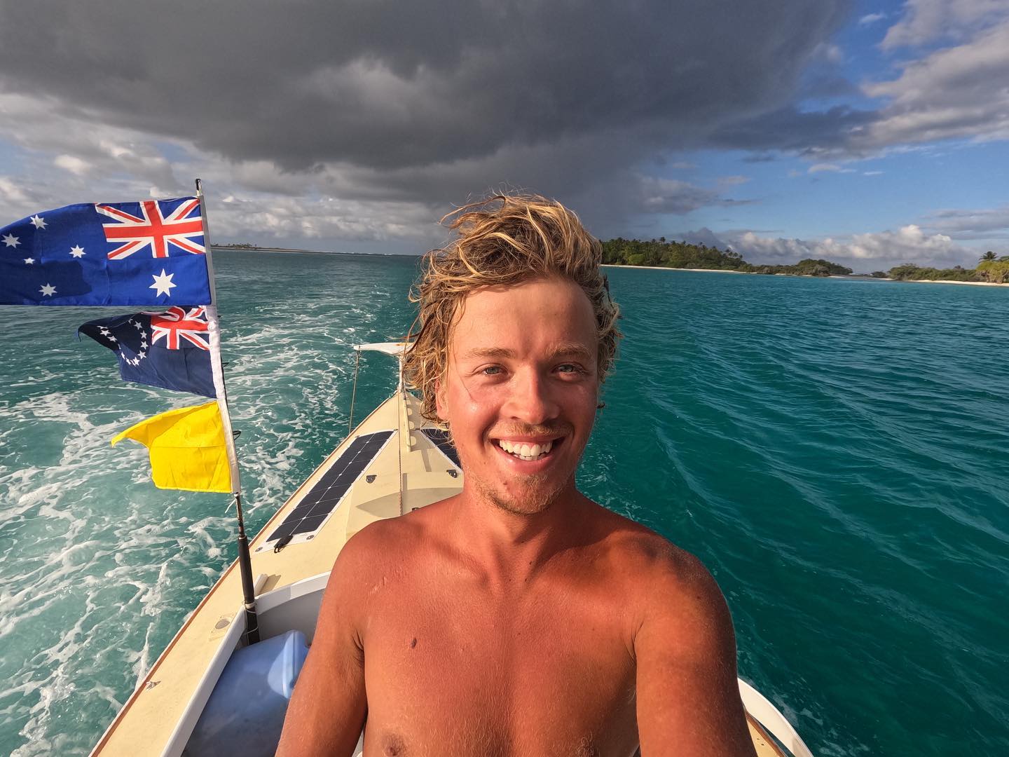 Tom's quest to row across the Pacific Ocean. - Australian Wooden Boat ...